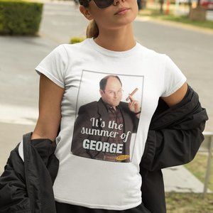 T-Shirt Addicts | Tops | Its The Summer Of George Seinfeld Tv Show Tee ...